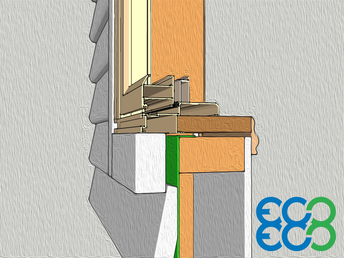Window with Weather Board Cladding - EcoEco - Double Glazed Window